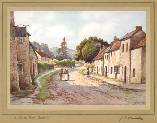 Bulmore Road, Ultra Pontem, Caerleon, Monmouthshire - by J E Hennah