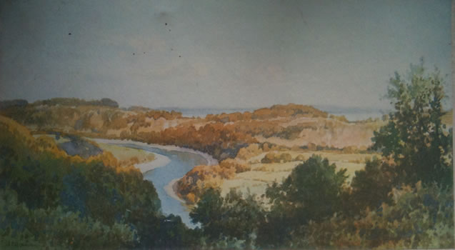 The Wye Estuary - by J E Hennah