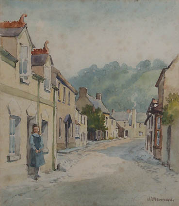 The Village, Isca Road, Ultra Pontem, Caerleon, Mon - by J E Hennah