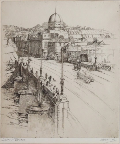 Newport Bridge - by J E Hennah